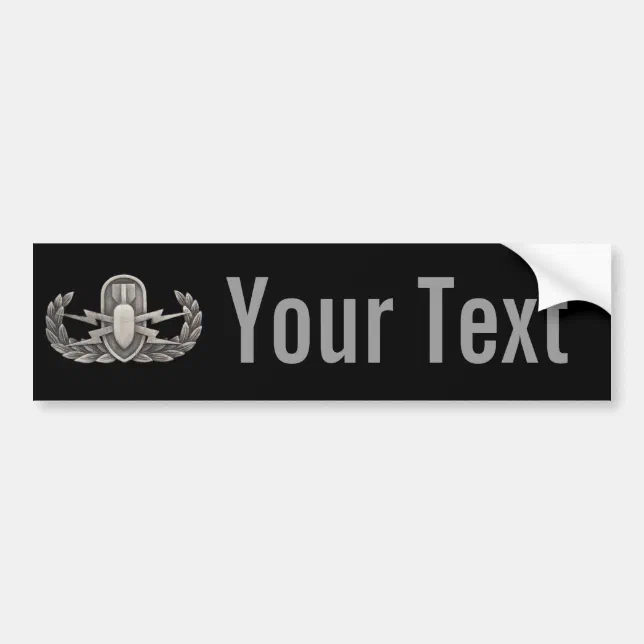 EOD BUMPER STICKER | Zazzle