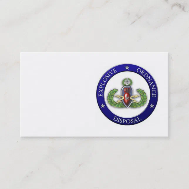 EOD Business Card | Zazzle