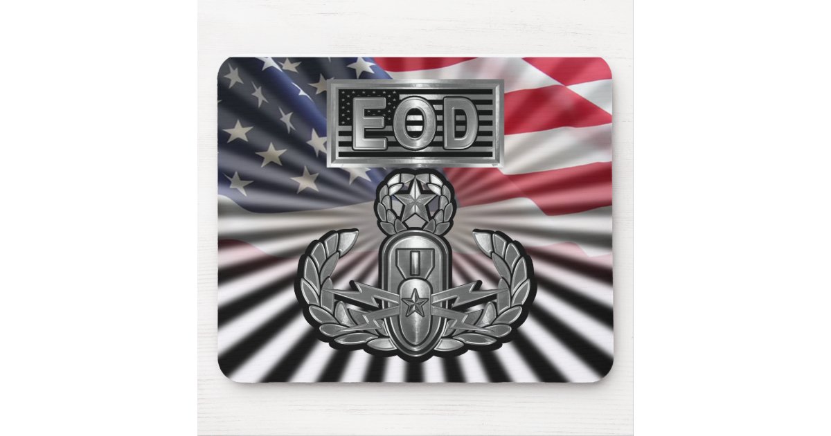 “EOD Master Blaster” Mouse Pad | Zazzle
