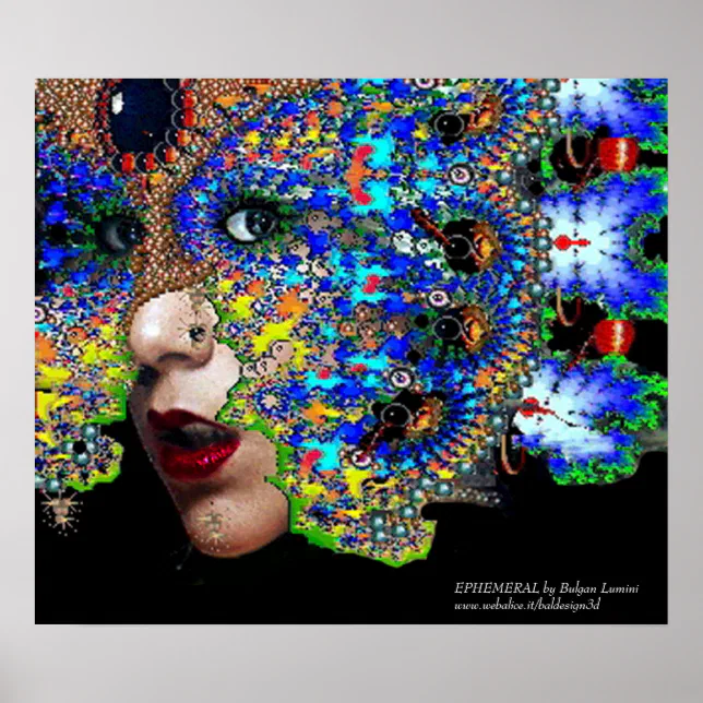 EPHEMERAL POSTER | Zazzle