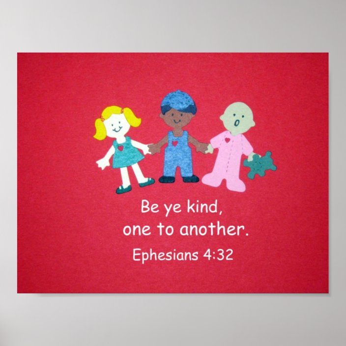 Ephesians 4:32 poster | Zazzle.com