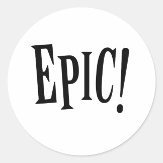 Epic Stickers | Zazzle
