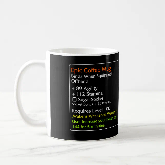 Epic Coffee mug Black | Zazzle