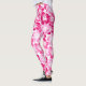 Epic Hibiscus Hawaiian Tropical Floral Pink Leggings | Zazzle
