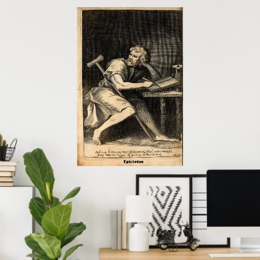 Epictetus / Greek Philosopher / Poster | Zazzle