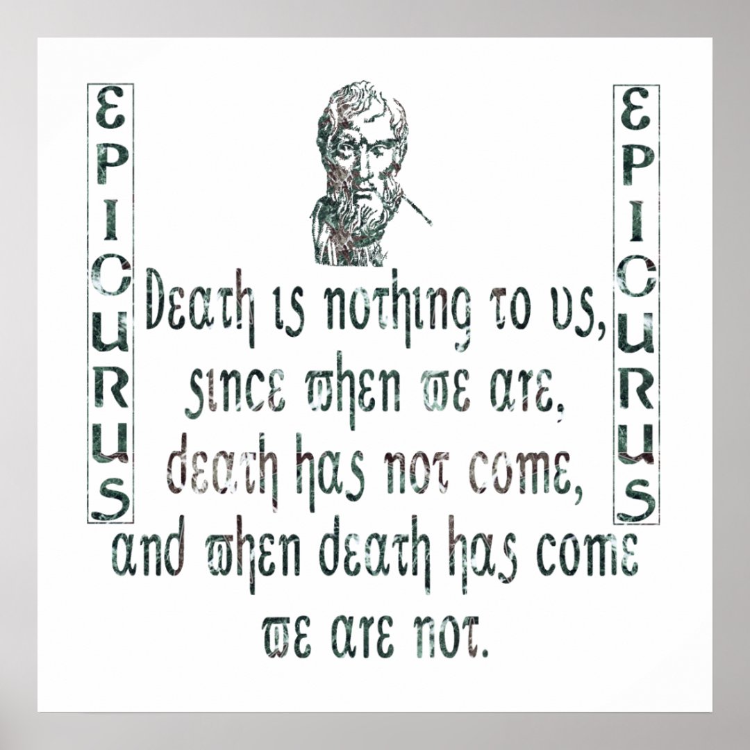Epicurus Poster | Zazzle