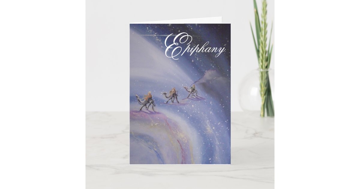 Epiphany Greeting Card | Zazzle