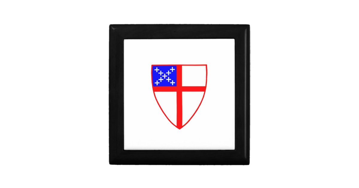 Episcopal Shield Gift Box | Zazzle