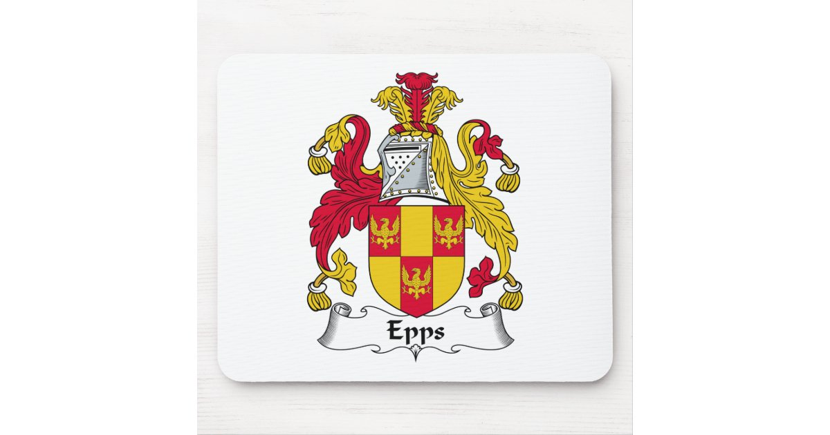 Epps Family Crest Mouse Pad | Zazzle