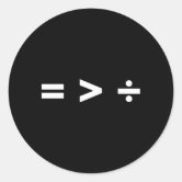 math sign that looks like division