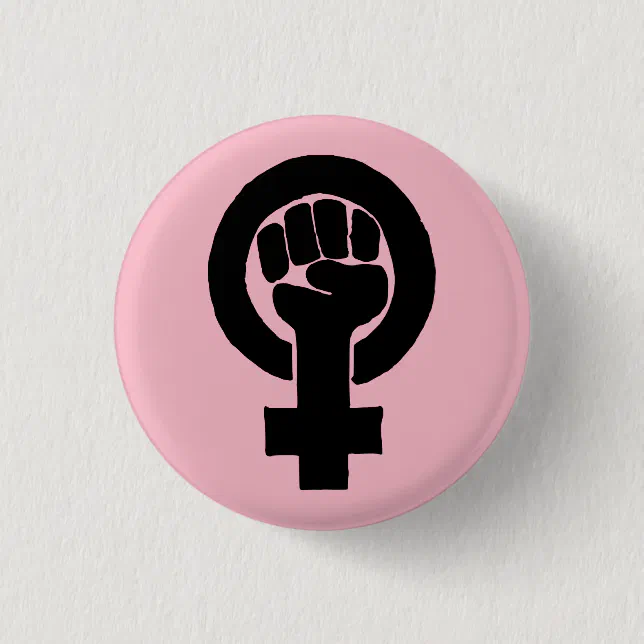 Equal Rights for Women Pinback Button | Zazzle