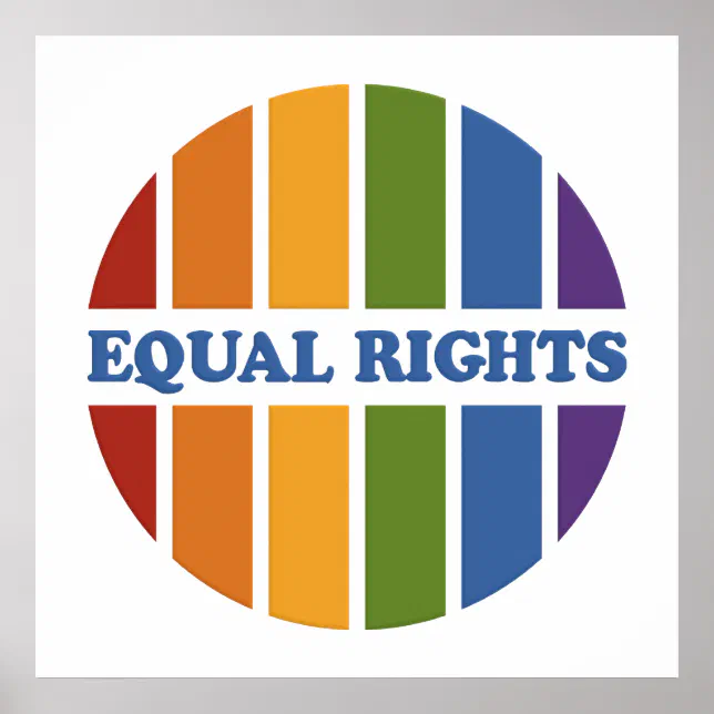 Equal Rights poster | Zazzle