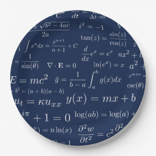 Math Plates | Zazzle