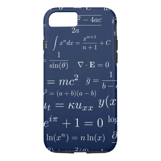 Equations of Math and Science Phone Case | Zazzle.com