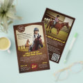 Equestrian Adventure Kids' Lesson Horse Flyer | Zazzle
