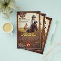 Equestrian Adventure Kids' Lesson Horse Flyer | Zazzle