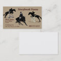 Equestrian Horse Business Cards | Zazzle