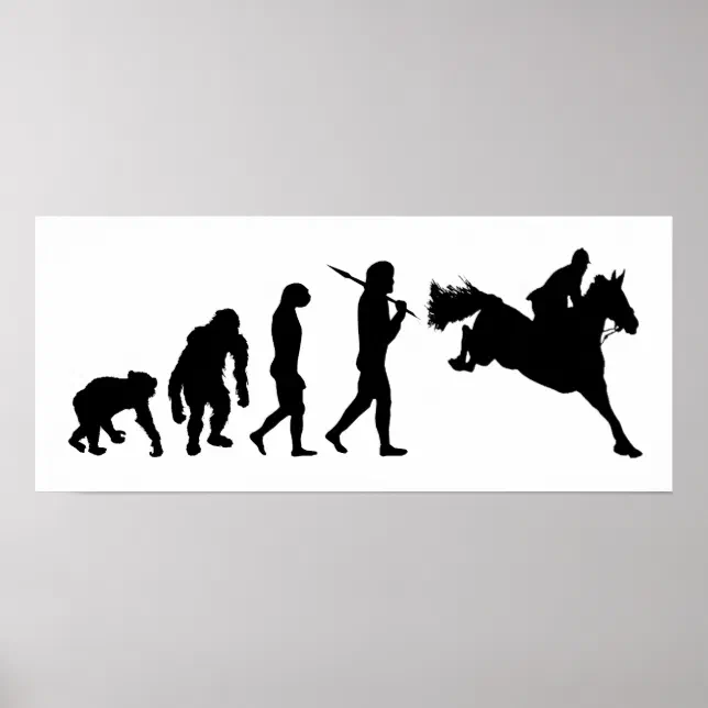 Equestrian Show Jumping riders gift ideas Poster | Zazzle