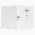 Equipment Maintenance Log Book 1" Binder | Zazzle