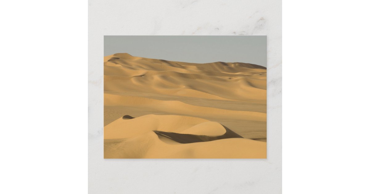 Erg Awbari, Sahara desert, Fezzan, Libya. Postcard | Zazzle