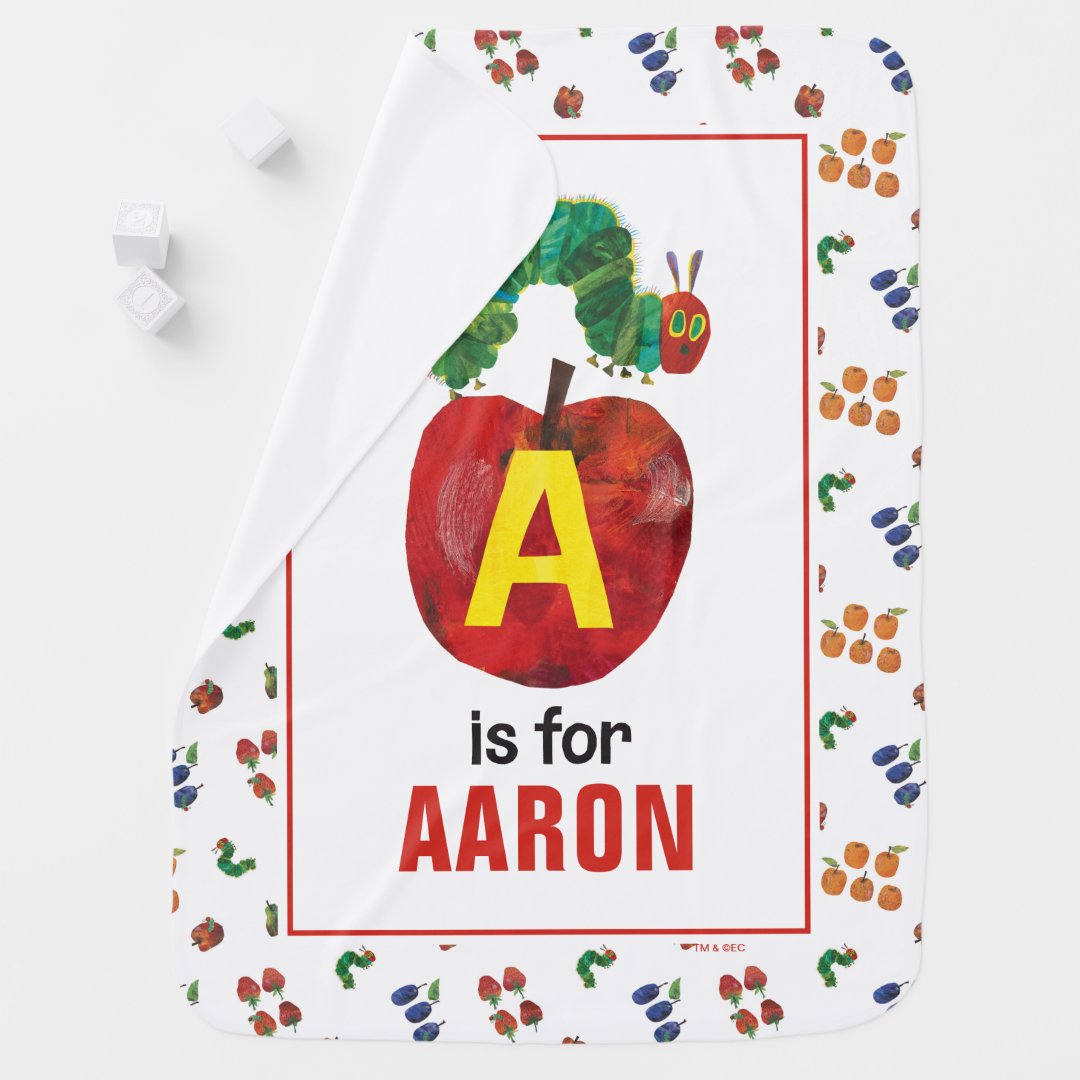 Eric Carle | A is For Apple Baby Blanket | Zazzle