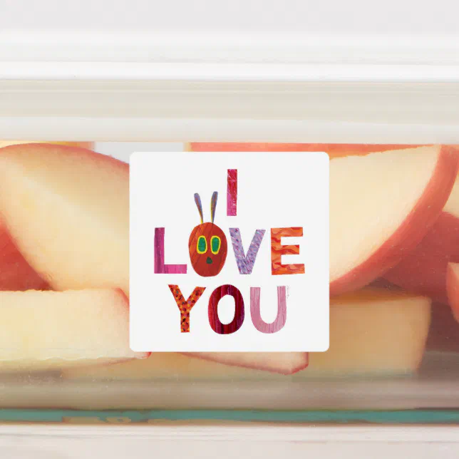 Eric Carle | Caterpillar I Love You Labels | Zazzle