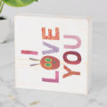 Eric Carle | Caterpillar I Love You Wooden Box Sign | Zazzle