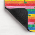 Eric Carle | Caterpillar Rainbow Stripe Pattern Mouse Pad | Zazzle