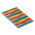Eric Carle | Caterpillar Rainbow Stripe Pattern Notebook | Zazzle