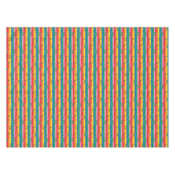 Eric Carle | Caterpillar Rainbow Stripe Pattern Tablecloth | Zazzle