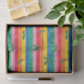 Eric Carle | Caterpillar Rainbow Stripe Pattern Tissue Paper | Zazzle