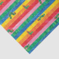 Eric Carle | Caterpillar Rainbow Stripe Pattern Tissue Paper | Zazzle