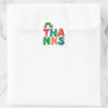 Eric Carle | Thanks Caterpillar Square Sticker | Zazzle