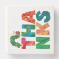 Eric Carle | Thanks Caterpillar Wooden Box Sign | Zazzle
