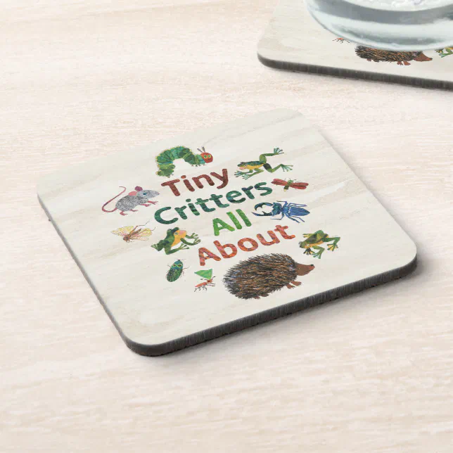 Eric Carle | Tiny Critters All About Beverage Coaster | Zazzle