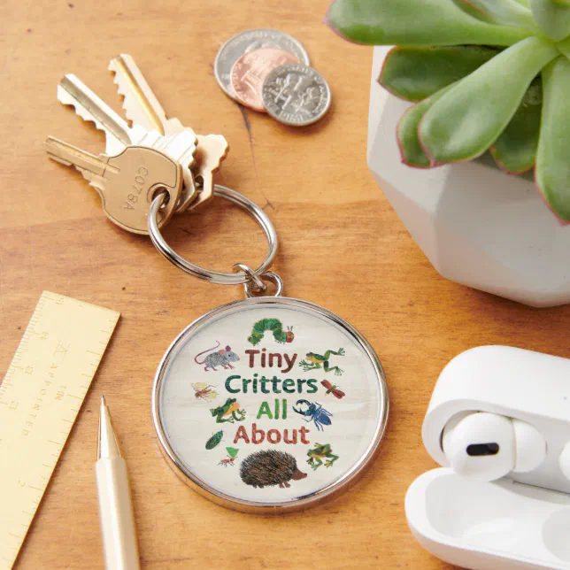 Eric Carle | Tiny Critters All About Keychain | Zazzle