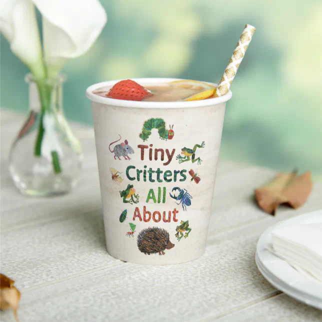 Eric Carle | Tiny Critters All About Paper Cups | Zazzle