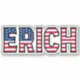 Erich Name First Name USA Sticker Stickerset | Zazzle