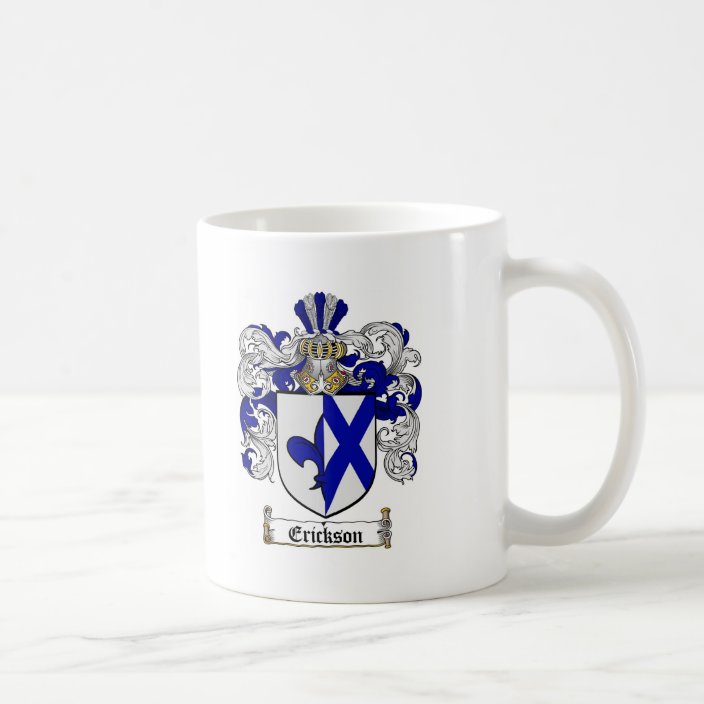 ERICKSON FAMILY CREST - ERICKSON COAT OF ARMS COFFEE MUG | Zazzle.com