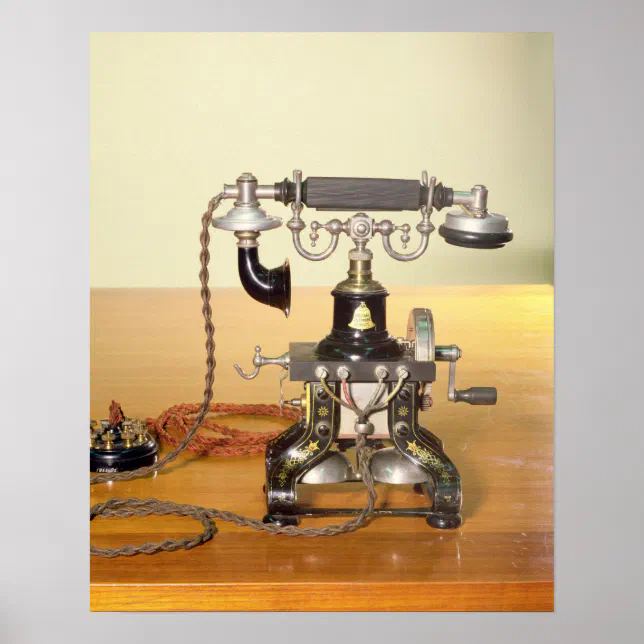 Ericsson Telephone, 1890 Poster | Zazzle