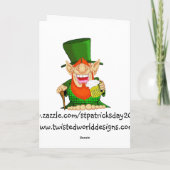 Erin Go Bragh Less Card | Zazzle