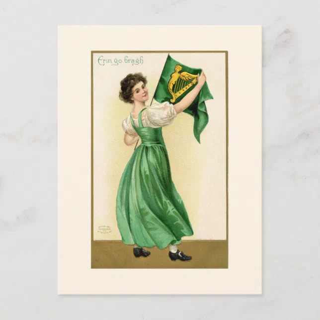 Erin Go Bragh Postcard | Zazzle