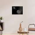 Eris (Xena) and Its moon Dysnomia Poster | Zazzle
