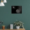 Eris (Xena) and Its moon Dysnomia Poster | Zazzle