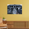 ERJ 175 Cockpit Poster | Zazzle