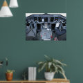 ERJ 175 Cockpit Poster | Zazzle