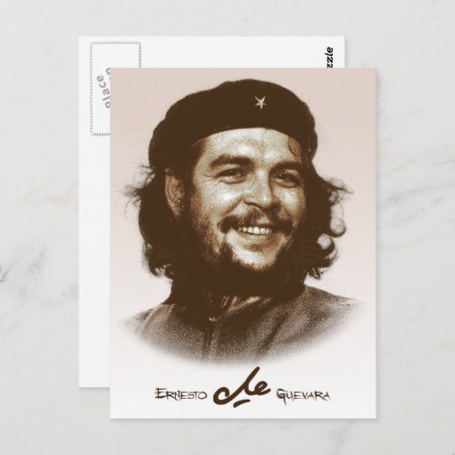 Ernesto Che Guevara Smile Postcard | Zazzle