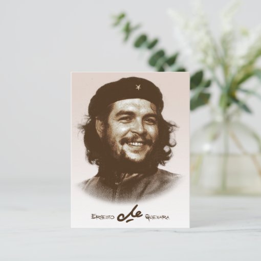 Ernesto Che Guevara Smile Postcard | Zazzle