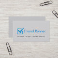 Errand Runner Business Card | Zazzle