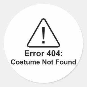 Personalized Costume Not Found Gifts on Zazzle